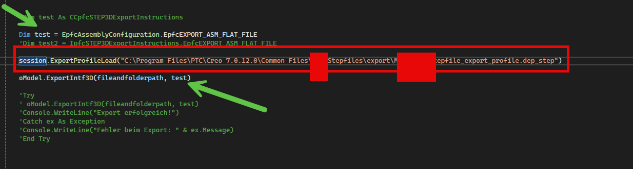 Solved: CREO VB API export step files - PTC Community