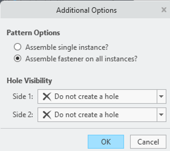 Solved: Creo IFX (Intelligent fasteners) - how to call out... - PTC ...