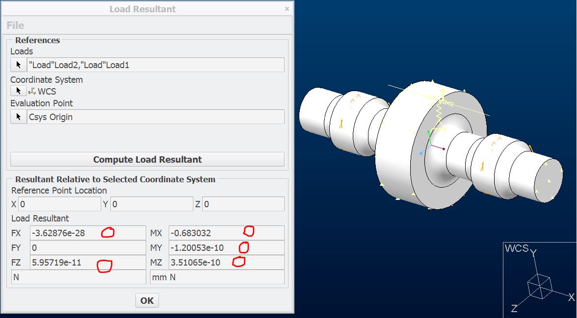 Solved: Shaft FEA simulation torque and constraints - PTC Community