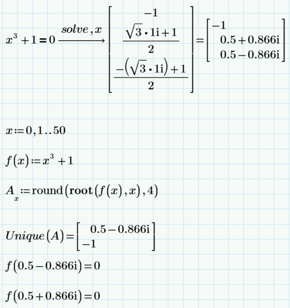 Solved: Why root function does not find the second imagina... - PTC Community