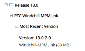 Solved: mpmlink for windchill 13 - PTC Community