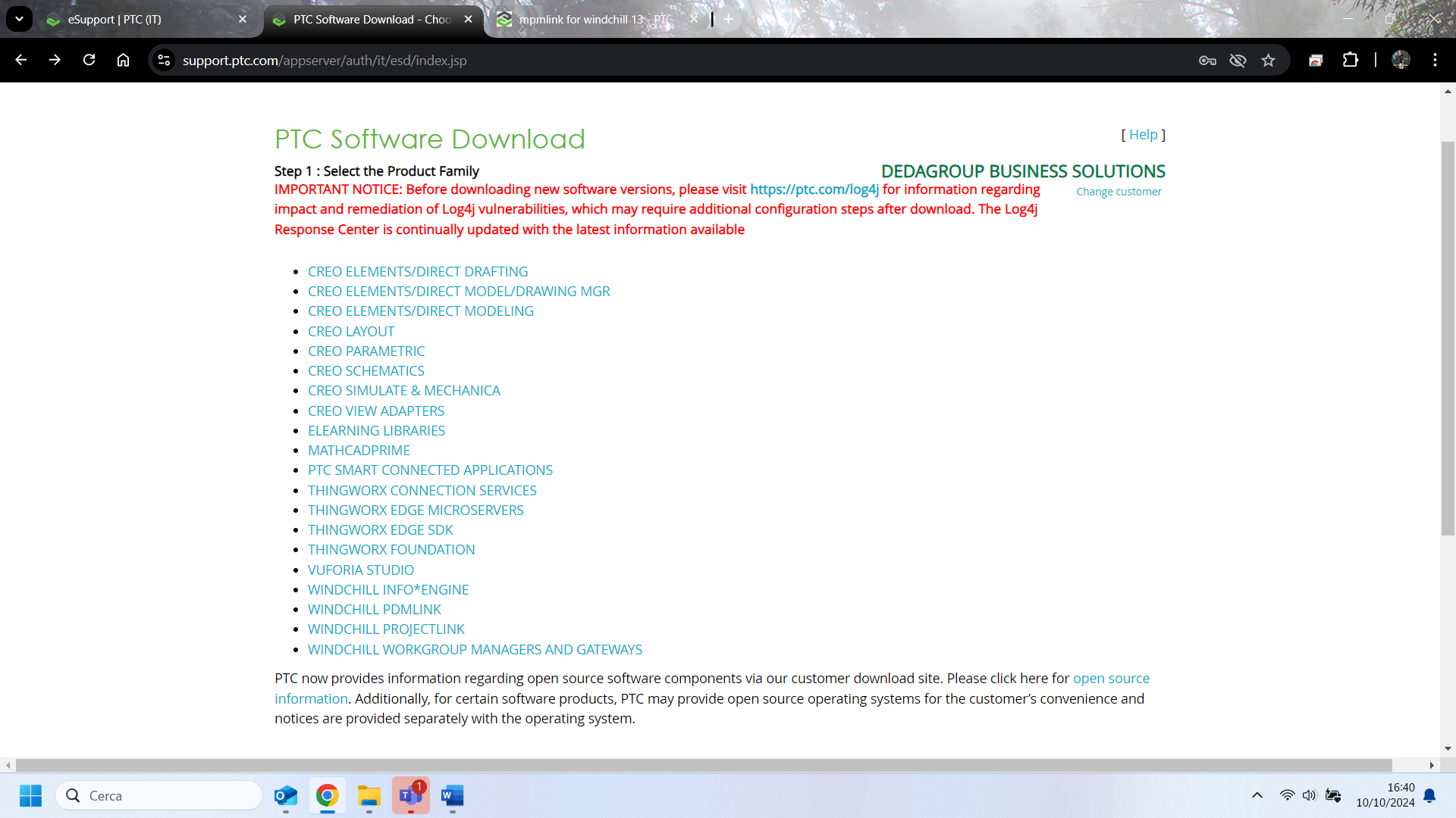 Solved: mpmlink for windchill 13 - PTC Community