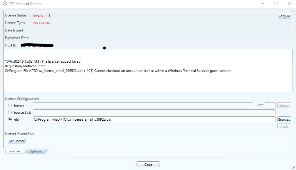 Solved: MathCAD Prime10 Trial License Problem - PTC Community