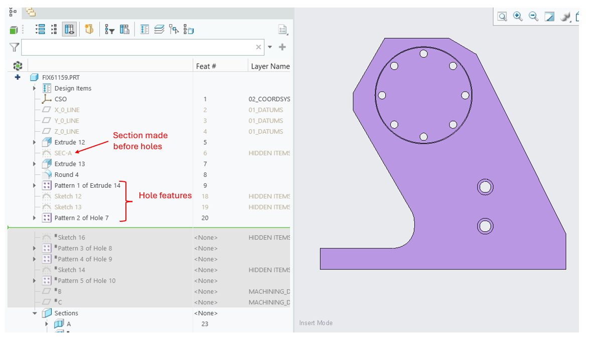Solved: Hatching error in drawing (Creo 10) - PTC Community