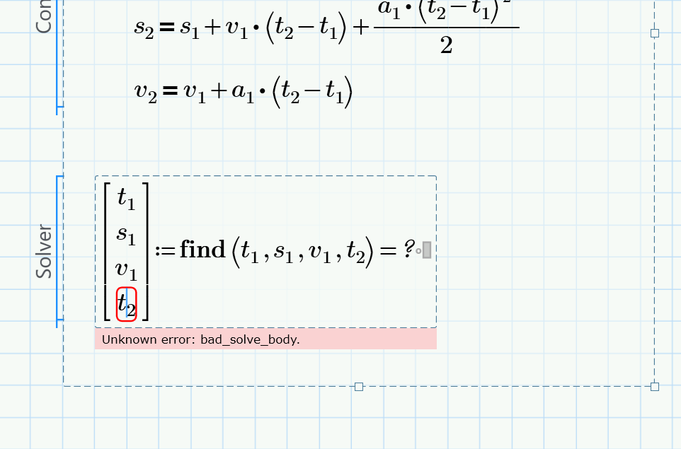 Solved: Solve block: bad solve body - PTC Community