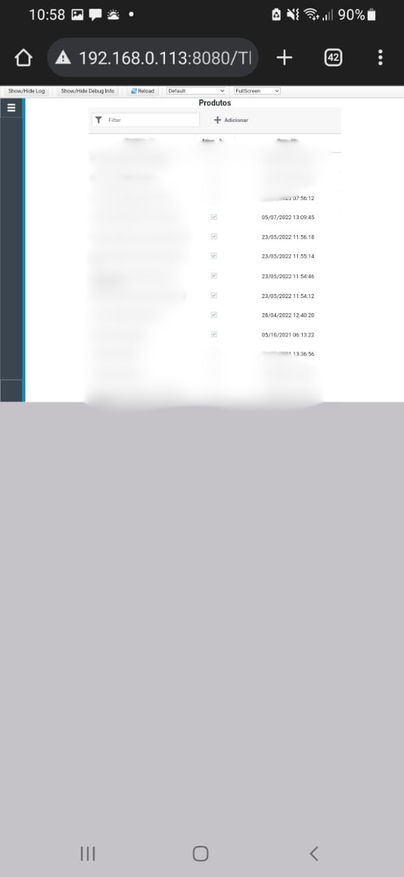 Thingworx Mashup resizing wrong on mobile device - PTC Community