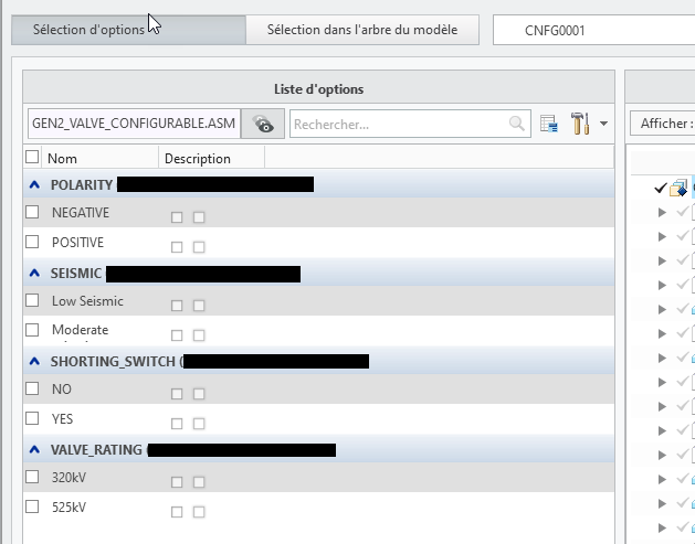 options modeler - Variant Builder - List options a... - PTC Community