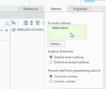 Solved: practice - impeller housing - SHELL - PTC Community