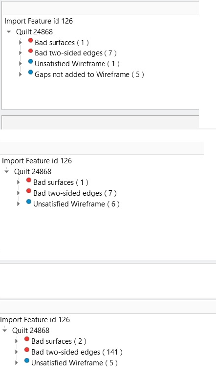 Imported STP, IDD doesnt repair. - PTC Community