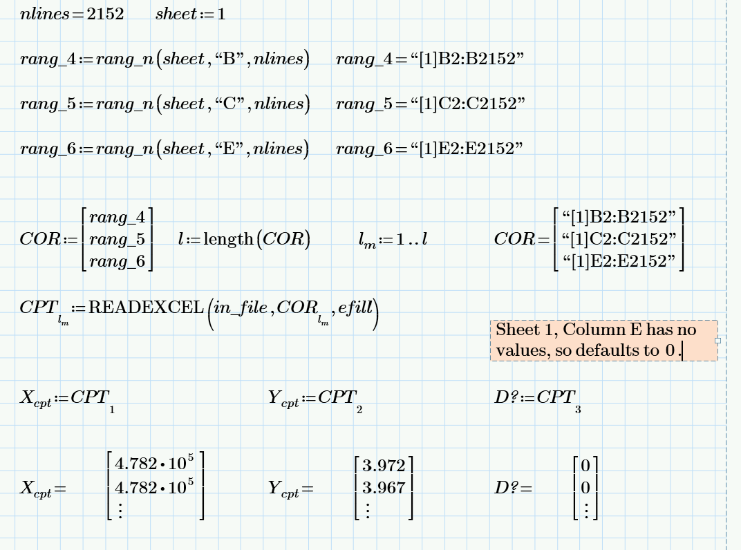 Solved: Read excel function give zeros instead of real val... - PTC Community