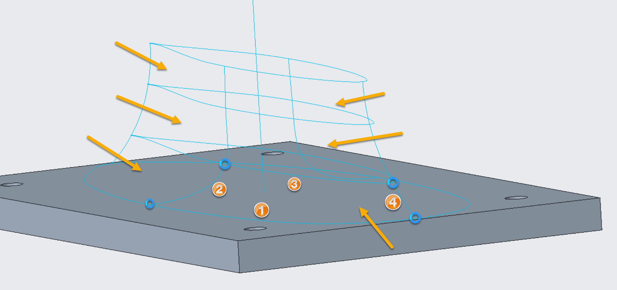 Solved: How to create a variable section sweep that follow... - PTC Community