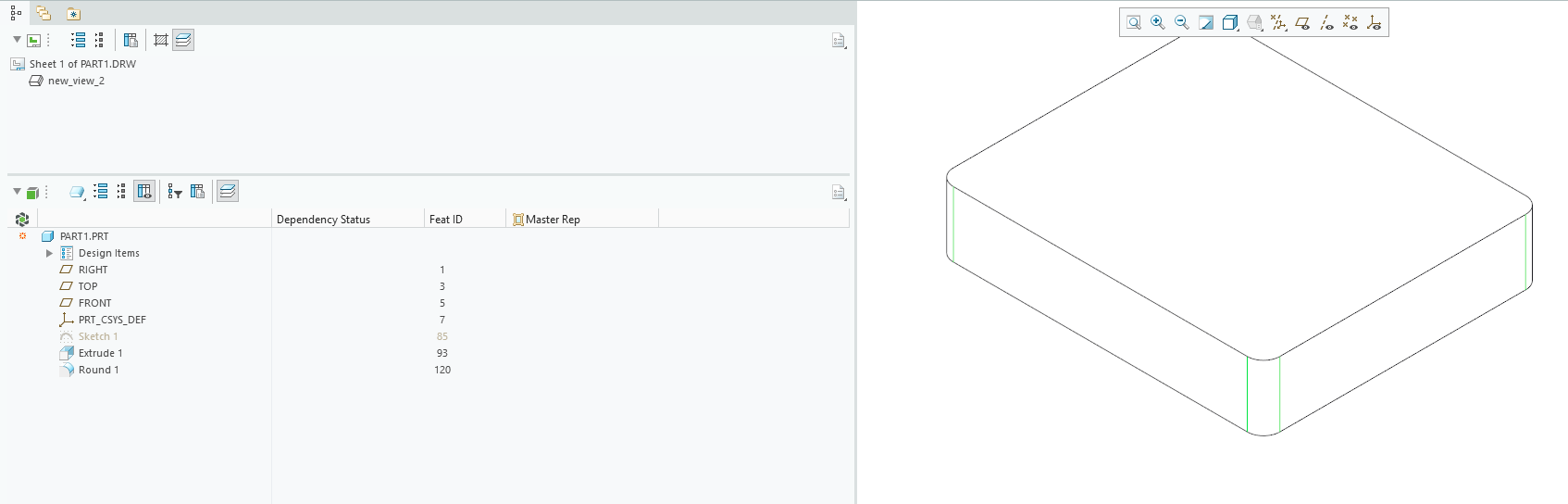 Solved: How to set the colour for tangent edges in drawing... - PTC ...
