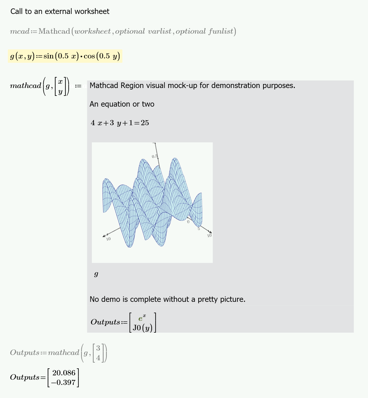 Solved: call data from other mathcad sheet?( merging two s... - PTC Community