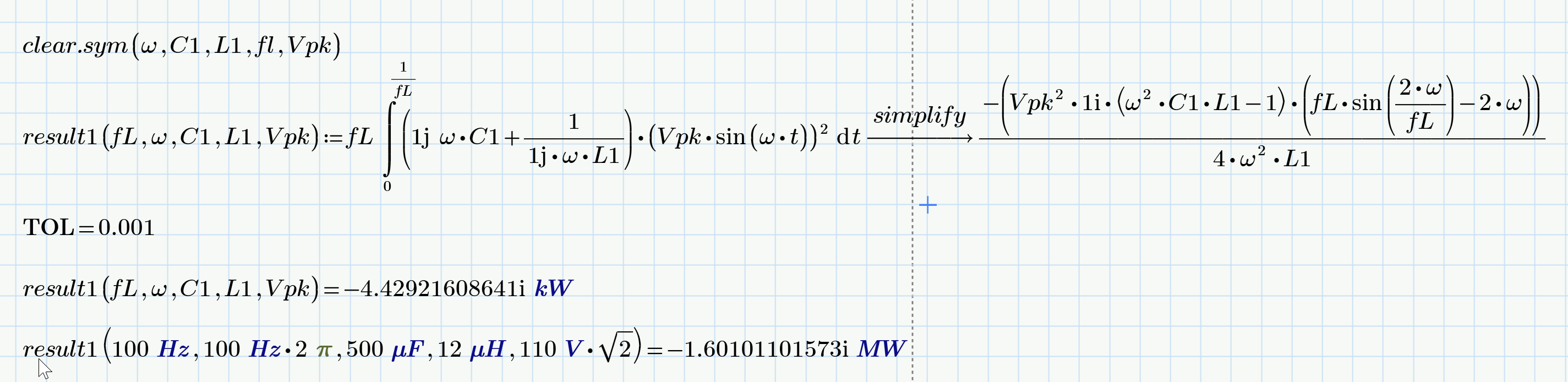 Solved: Imaginary power by integral - PTC Community