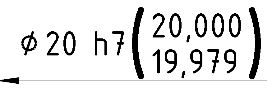 Solved: ISO Tolerance display font size for Limits in draw... - PTC Community