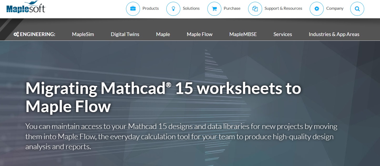 Solved: An alternative to MATHCAD 15. - PTC Community