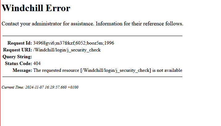 Solved: Unable to set up Form Based Authentication - PTC Community