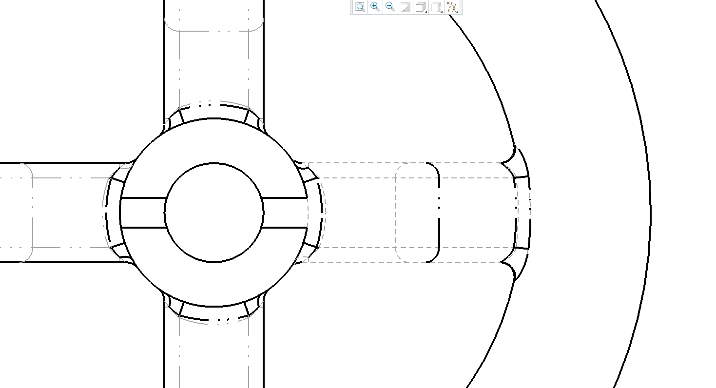 Adjusting the scaling of hidden, center, and phant... - PTC Community
