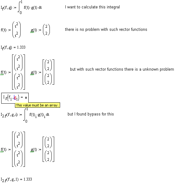 Solved: vector function integration problem - PTC Community