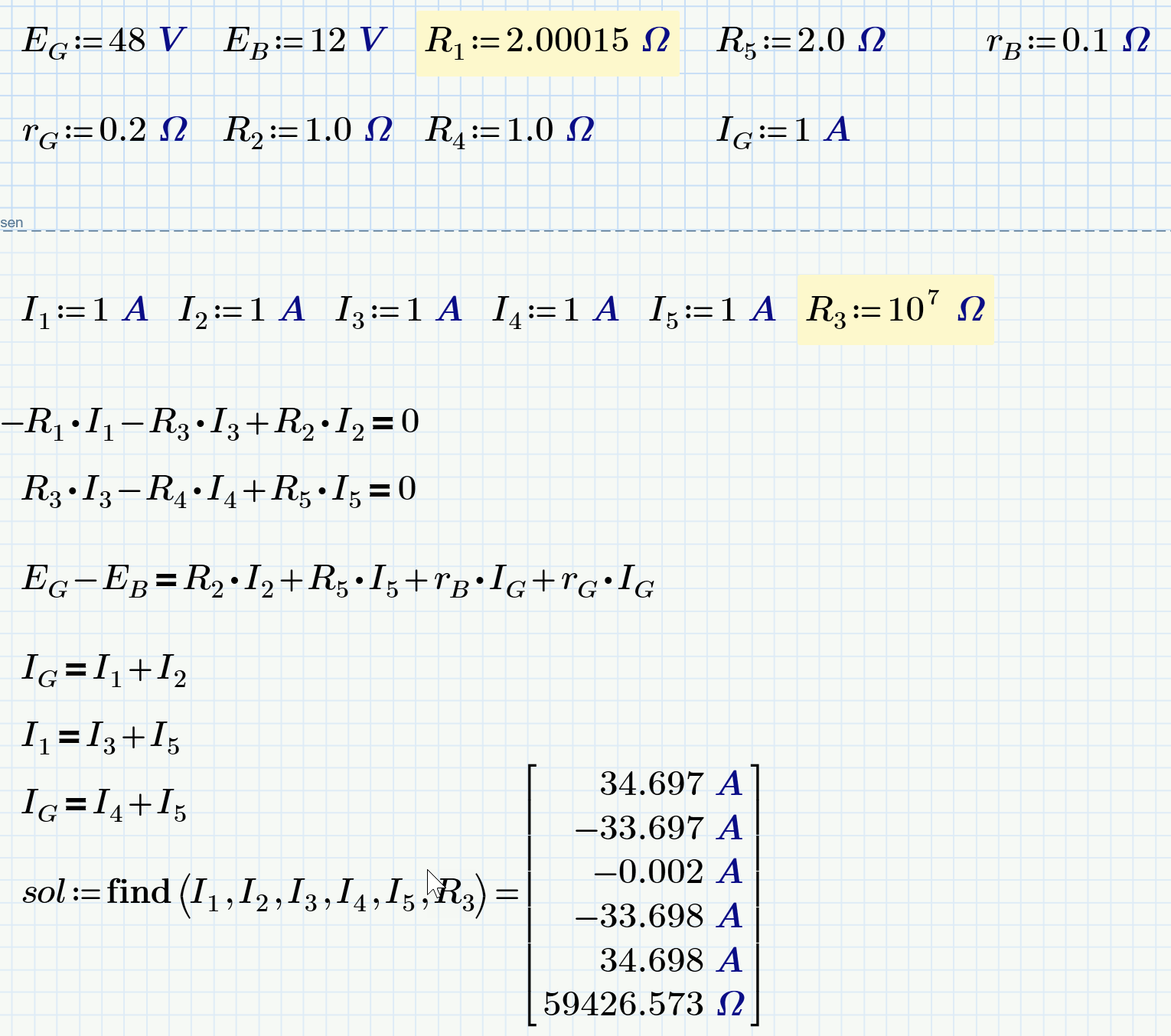solve mesh equation - PTC Community