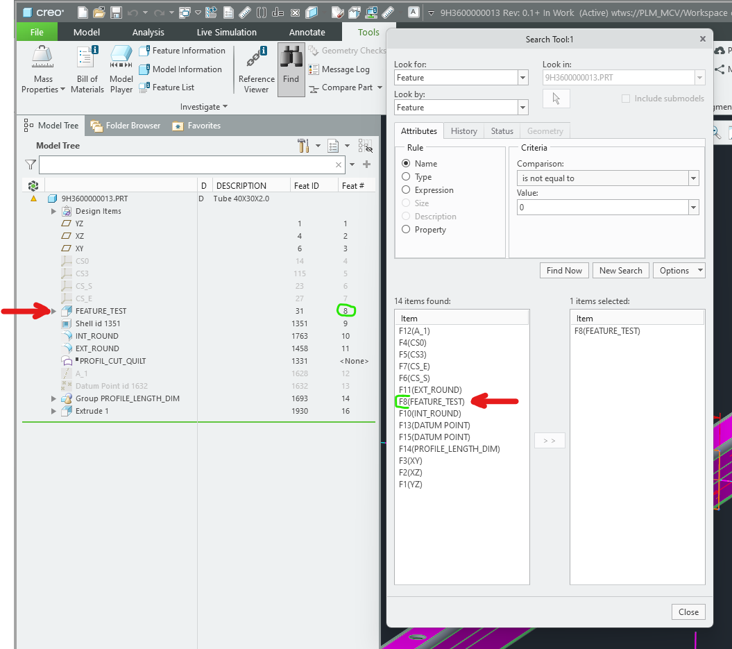 Error Specifying a Feature in a Relation - PTC Community
