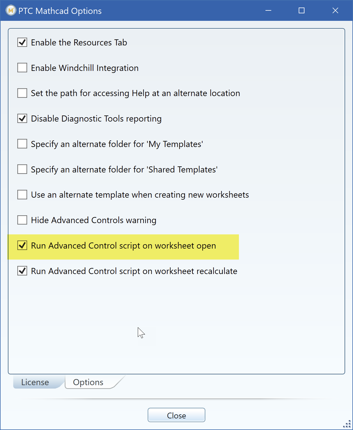 Solved: Listbox save state Mathcad Prime 10 - PTC Community