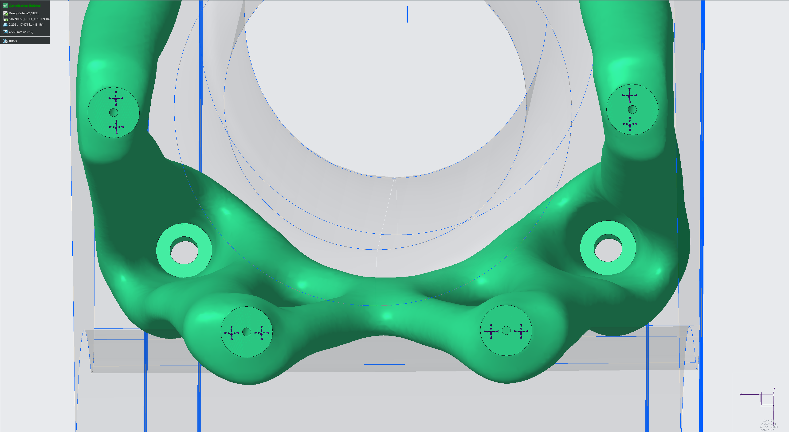 Solved: Generative Design reconstructed parts intersecting... - PTC Community