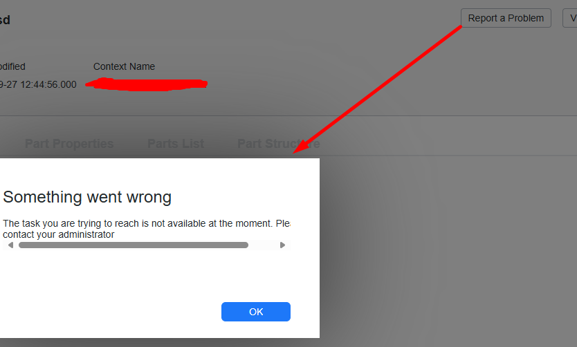 Solved: When clicking on "Report a Problem" a popup window... - PTC Community