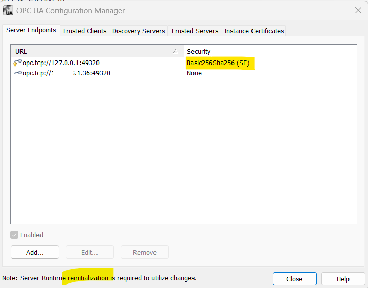 Connect Kepware sever to DxP(OPC UA client) - PTC Community
