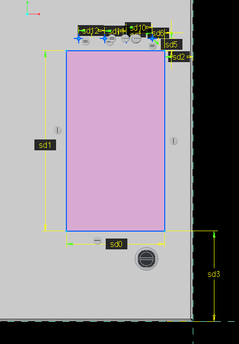 Solved: How to edit sketch relation from program of a part... - PTC Community