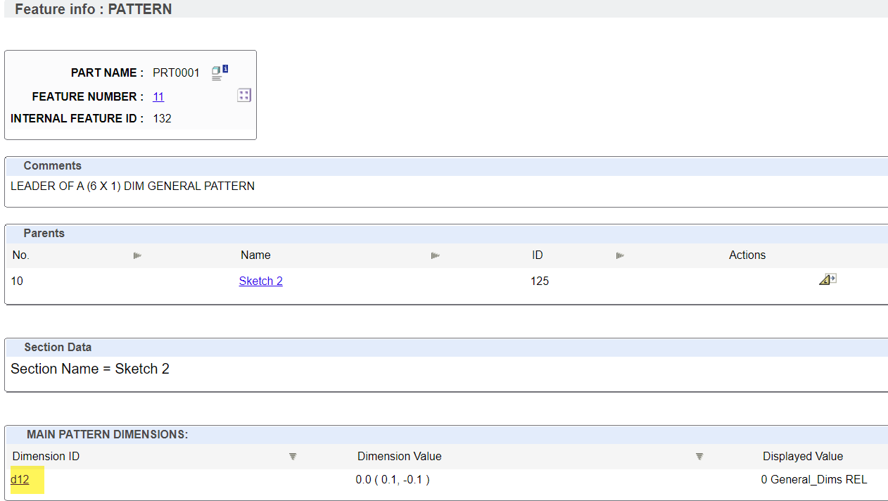 Solved: A Pattern's resulting angle - does that dim have a... - PTC Community