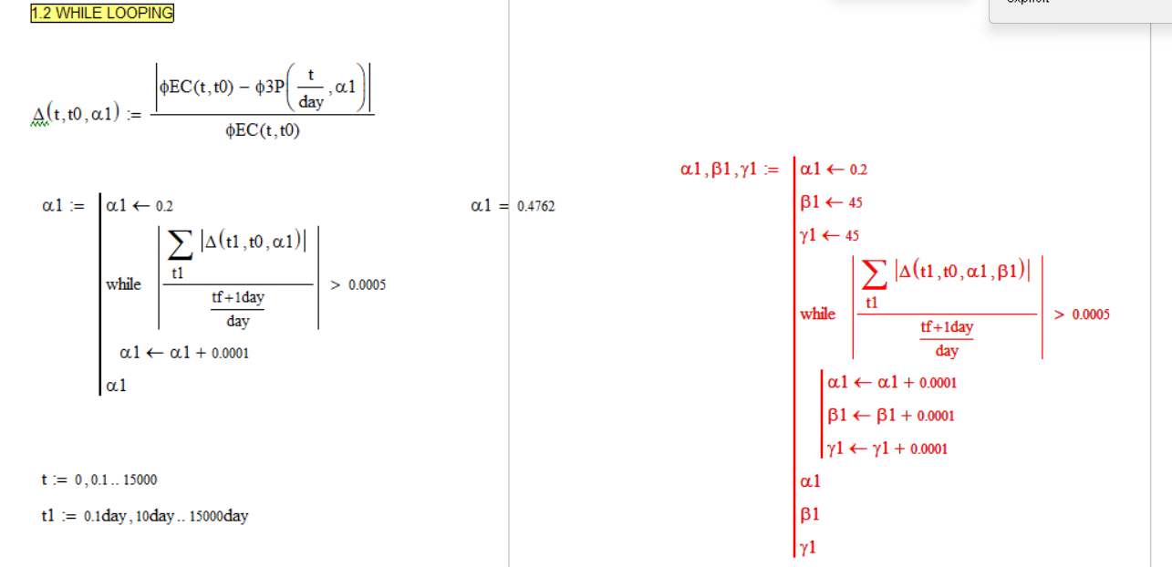 Solved: Curve fitting - Creep Coefficient - While loops - ... - PTC Community