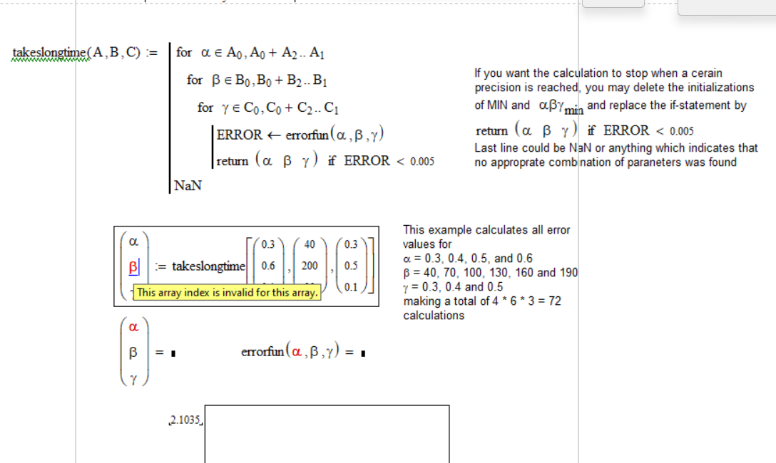 Solved: Curve fitting - Creep Coefficient - While loops - ... - PTC Community
