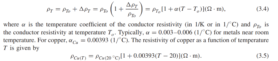 Copper resistivity as a function of temperature - PTC Community