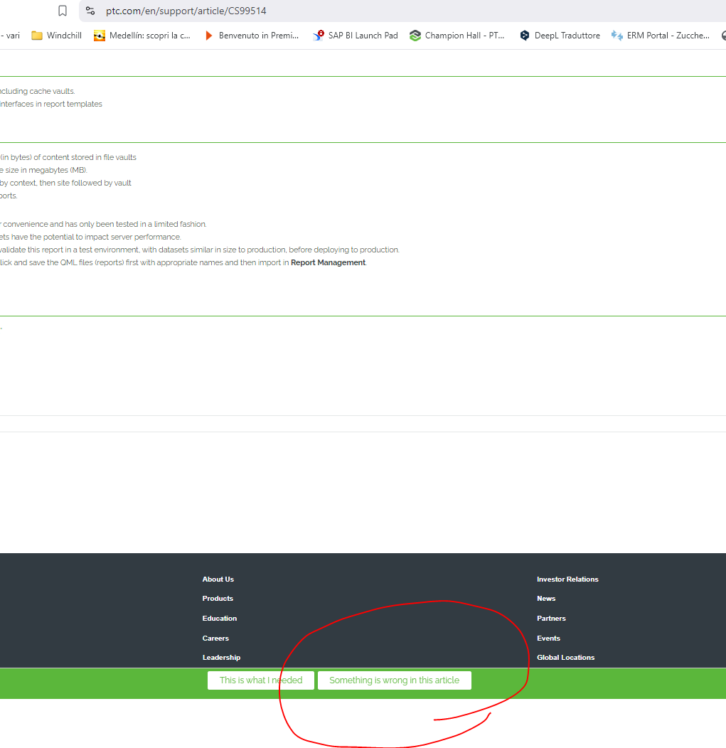 Solved: Vault fill up - PTC Community