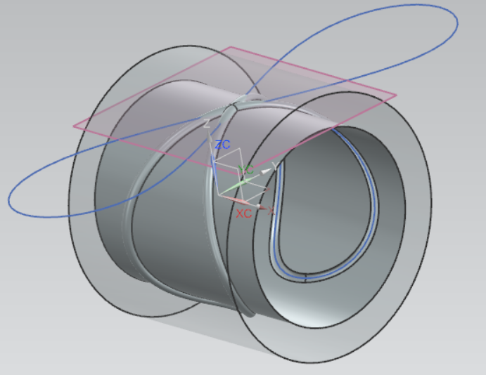Solved: helical groove which returns to origin - PTC Community