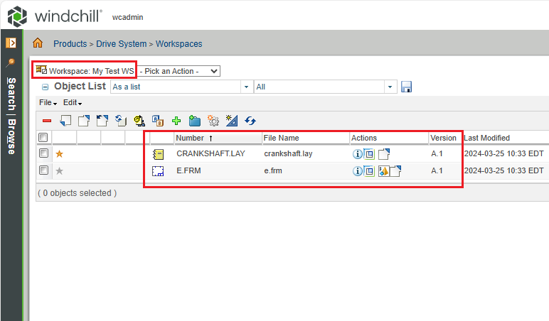 Programatically how to retrive the objects present... - PTC Community