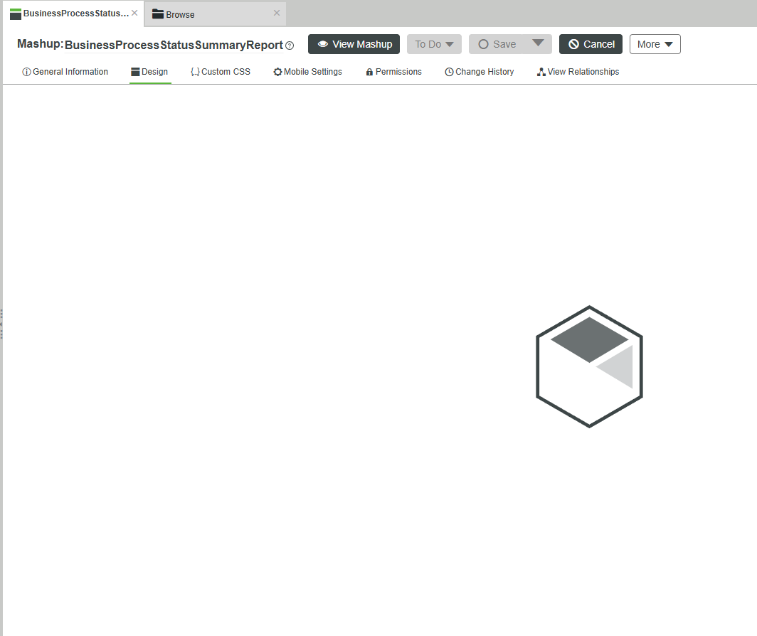 Solved: Thingworx Mashup doesn't load in Design Mode - PTC Community