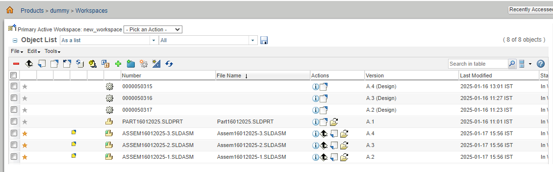 Programatically how to retrive the objects present... - PTC Community