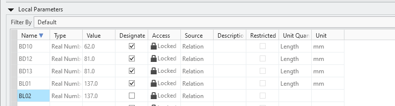 Local Parameters Not Updating - PTC Community