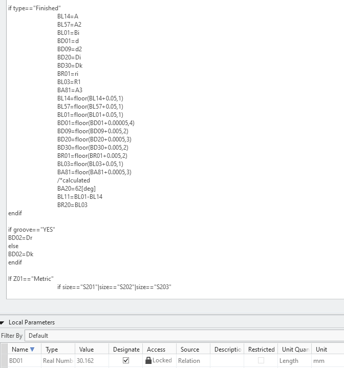 Local Parameters Not Updating - PTC Community