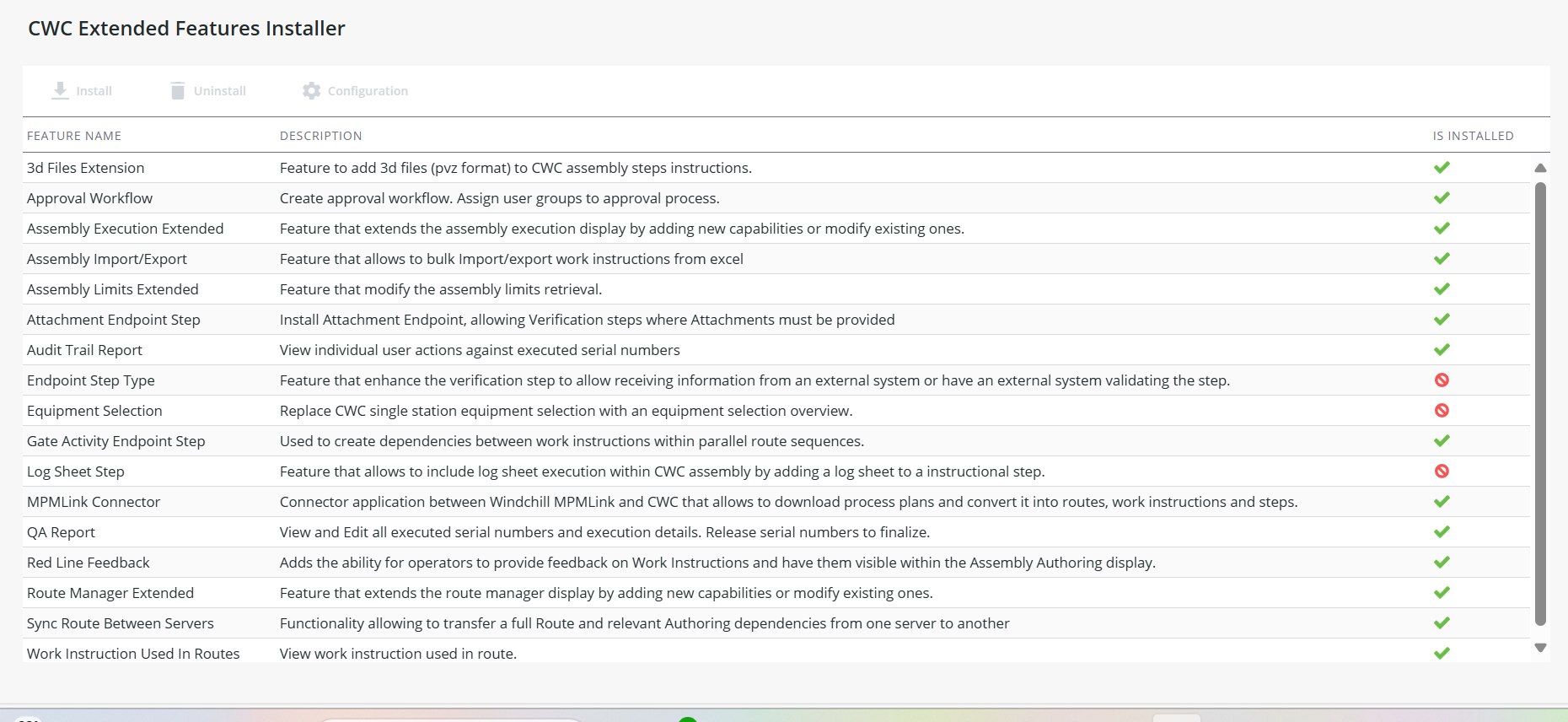 I need CWC extended extension for QA report & File... - PTC Community
