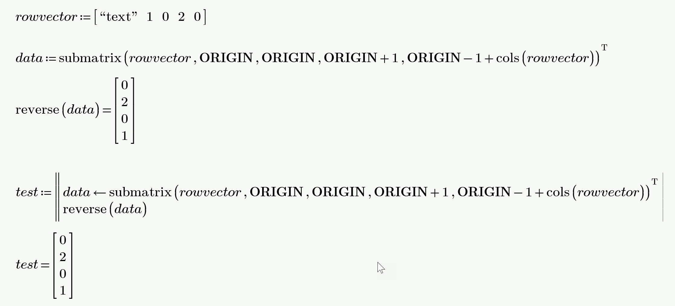 Solved: Problem with linterp in Mathcad 10.0.1 - PTC Community