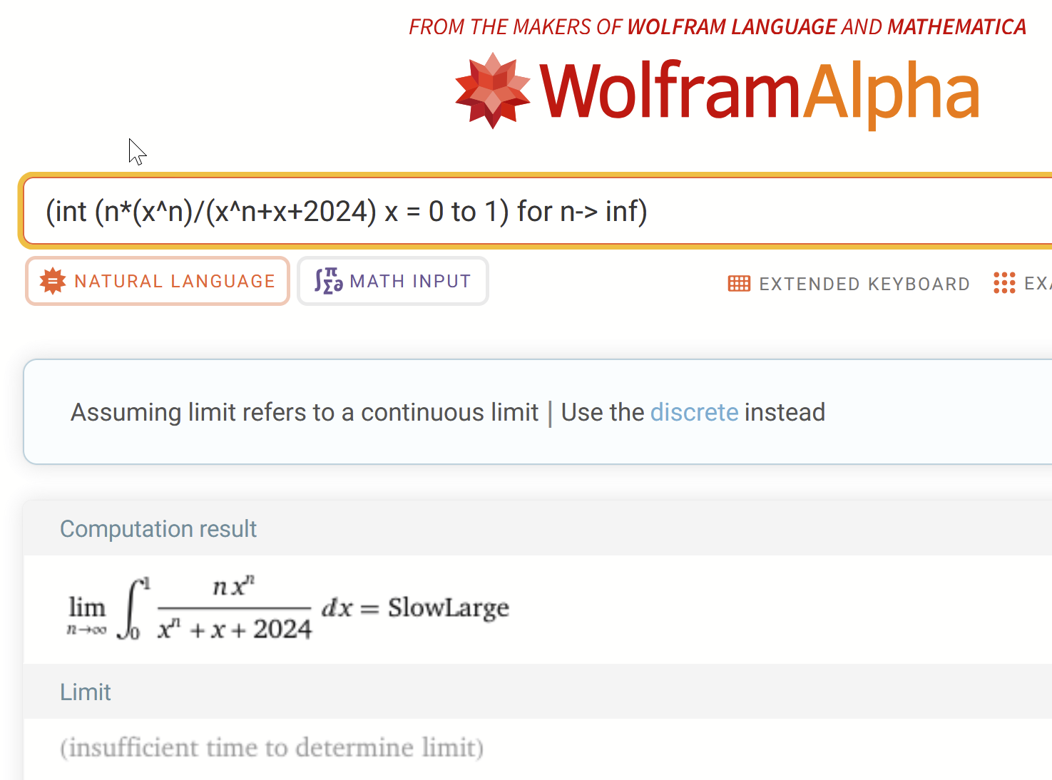 Solved: limit sought - PTC Community