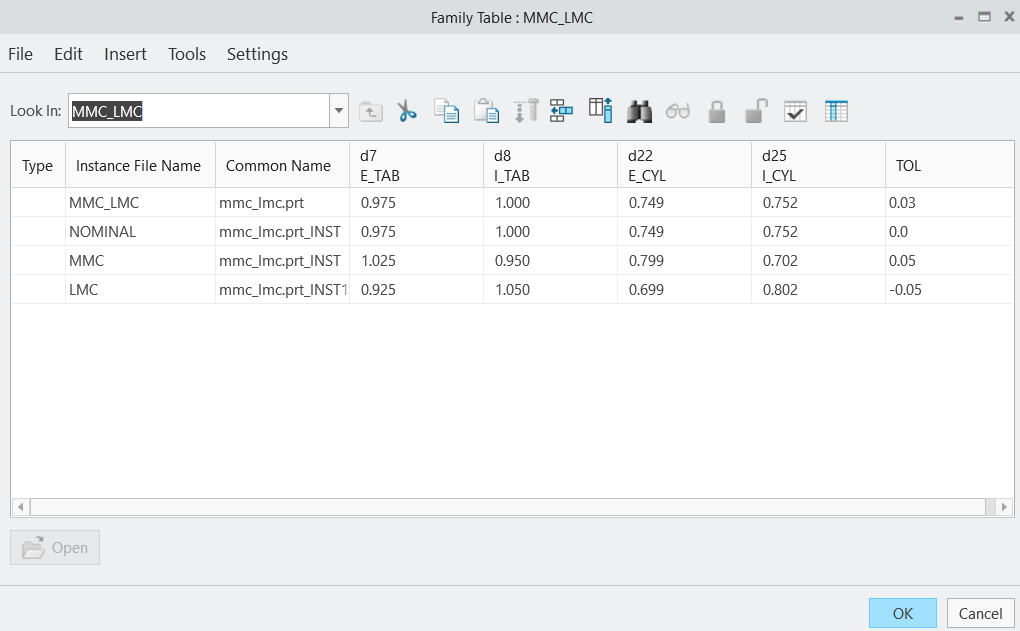 Solved: Expressions in family table - PTC Community