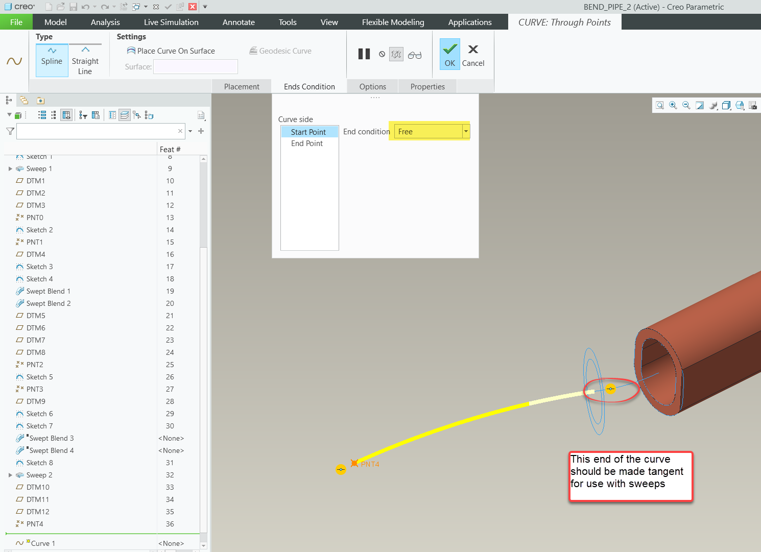 Solved: Swept Blend error- undefined sketch- Creo8 - PTC Community