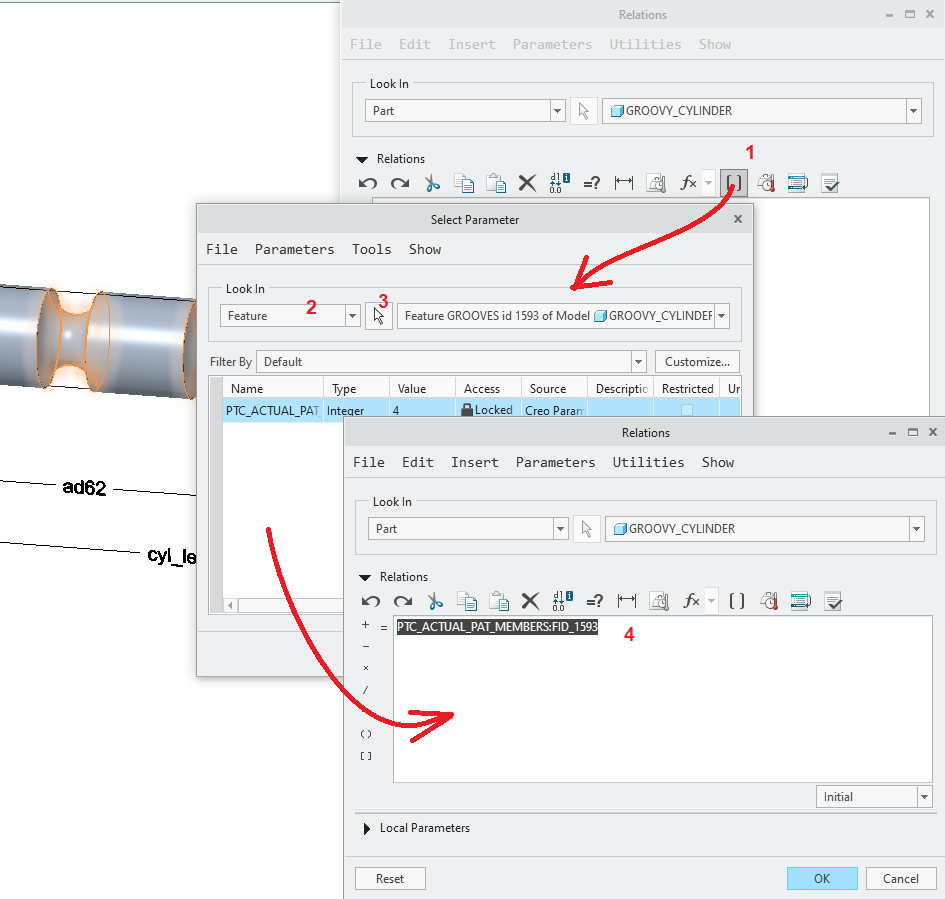 Solved Pattern With Fixed Spacing But Variable Members Ex Ptc