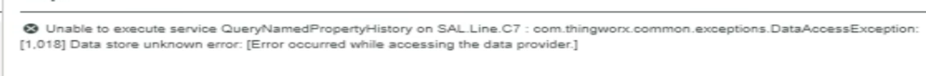 Solved: ERROR: canceling statement due to user request - PTC Community