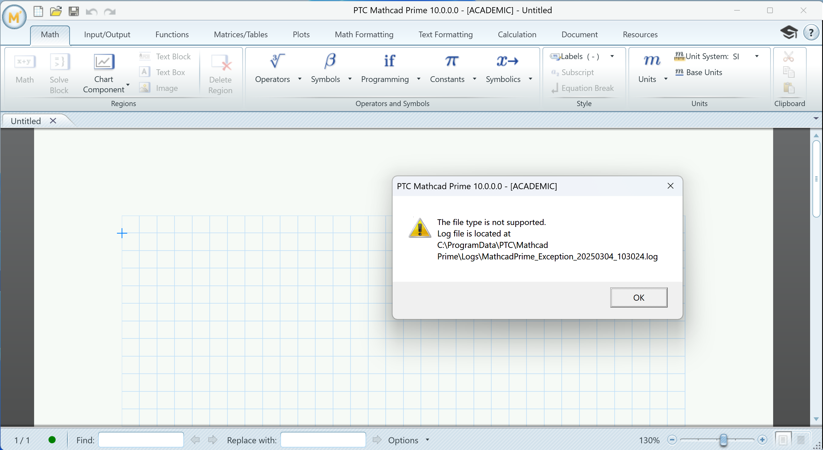 Solved: Mathcad Prime 10 The file type is not supported - PTC Community