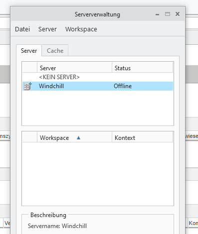 Solved: Impossible to access Windchill Server - PTC Community